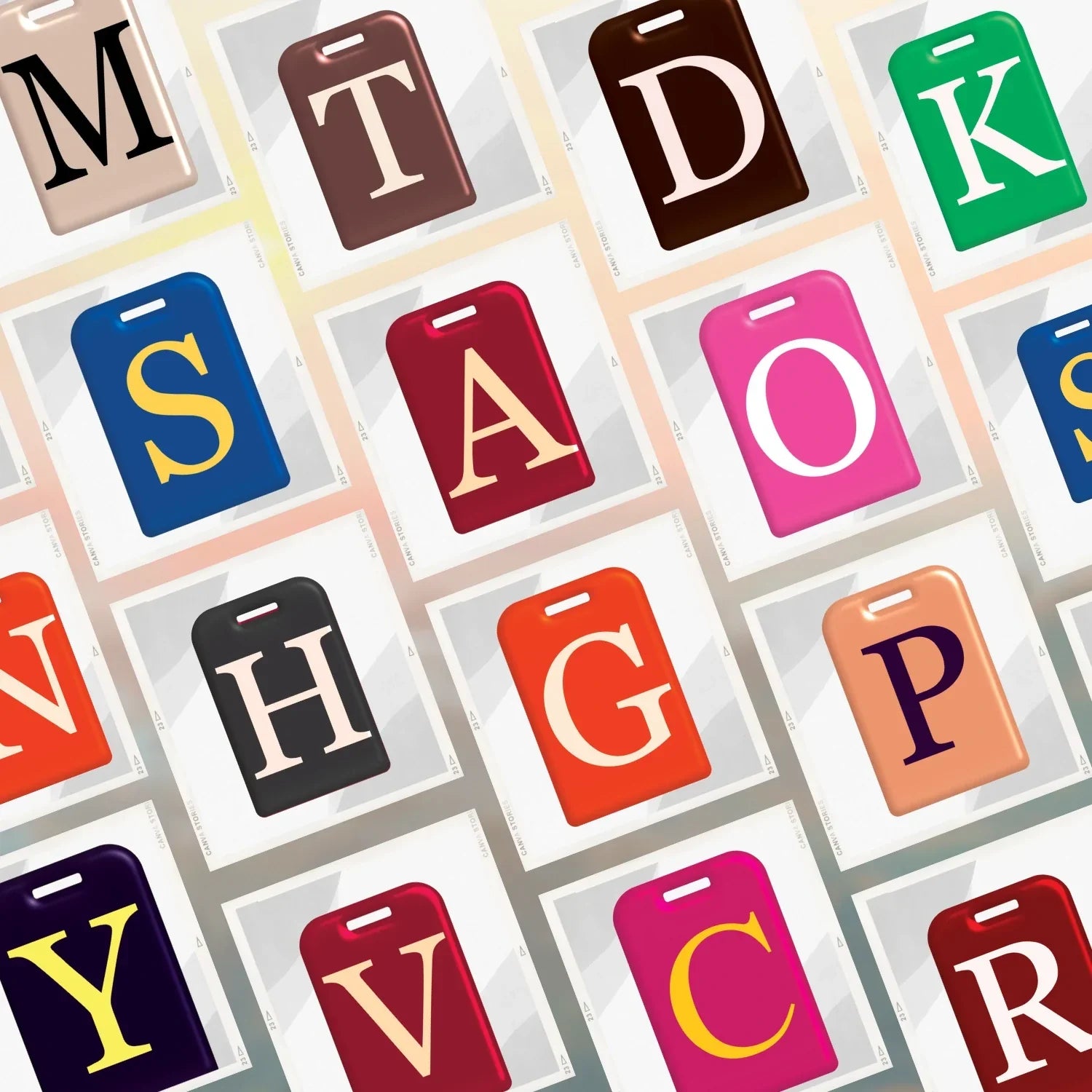 Personalized Initial Tags – Make It Yours 🔠